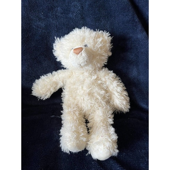 Gund | Toys | Vintage Rare Gund Small White Feel Better Bear 1 Brown ...